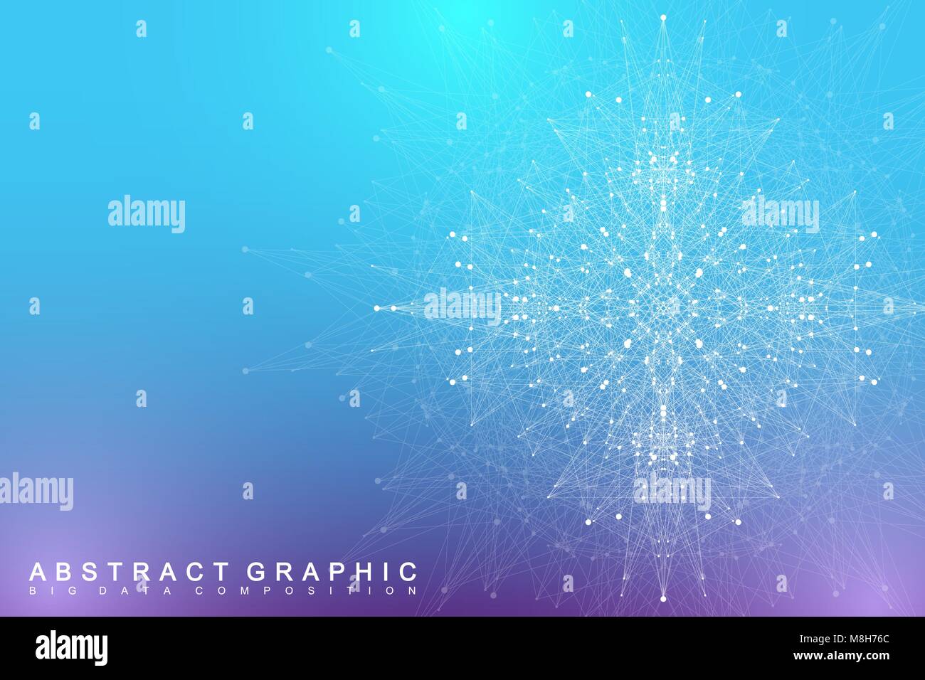 Big data complex. Graphic abstract background communication ...