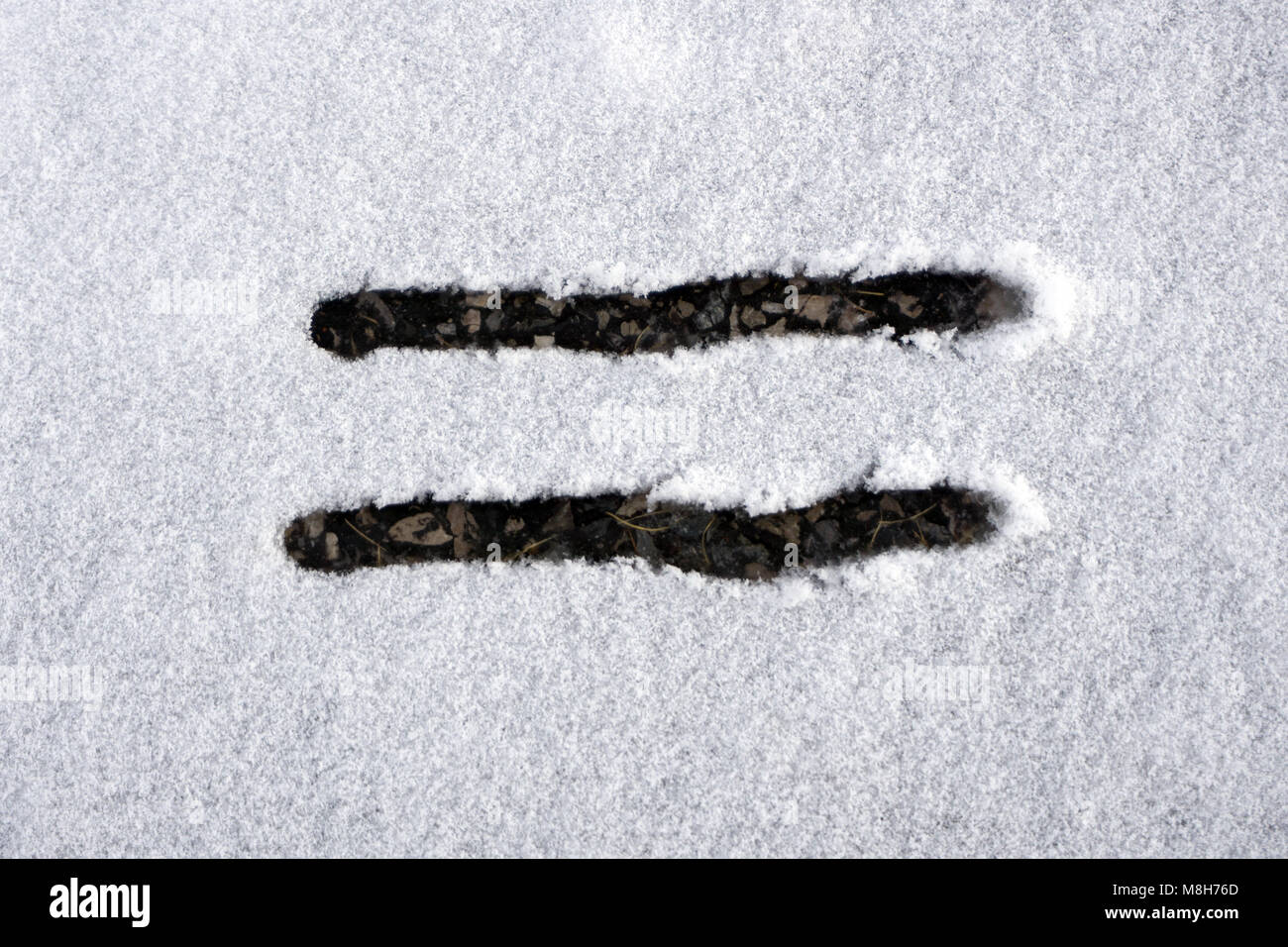 The symbol equally is made of the same fries. Alphabet of French fries ...