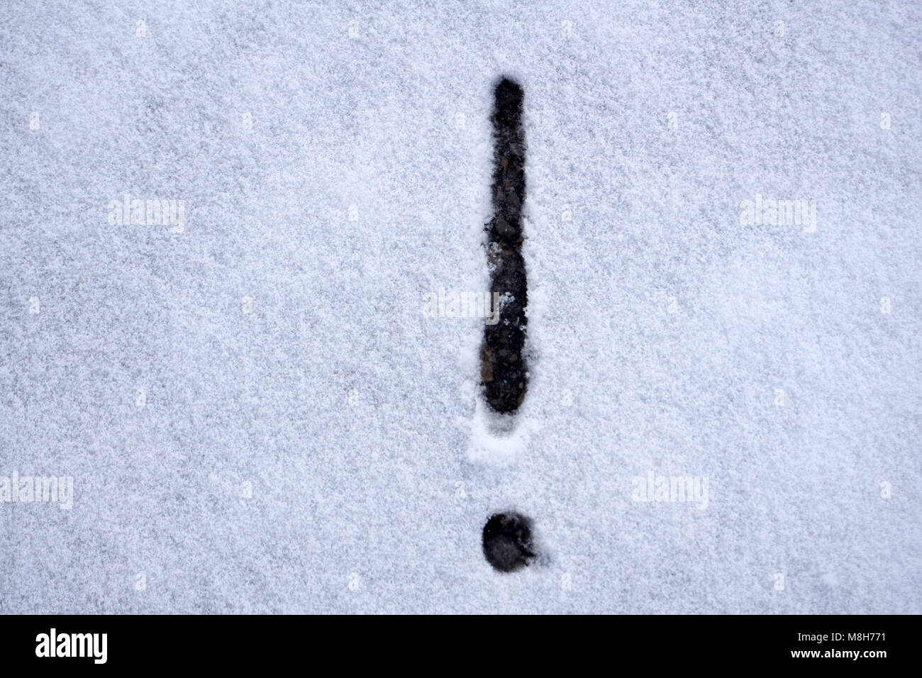 Exclamation Mark Water Drop High Resolution Stock Photography and ...