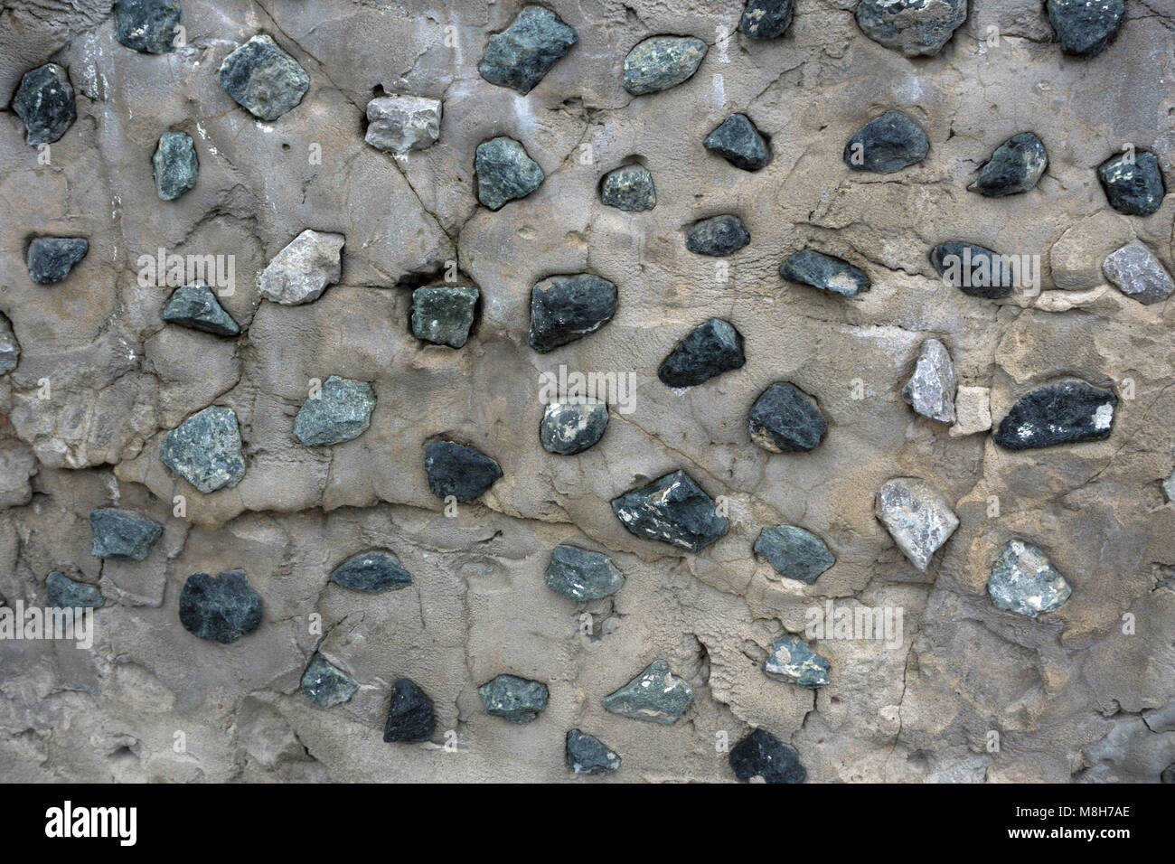 Stone Rock Texture Wall Cement Pathway Background Pebble Bolder Stock ...