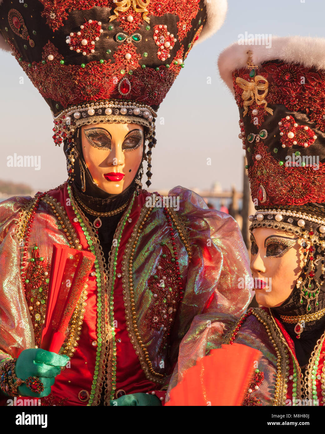 Rococo masks hi-res stock photography and images - Alamy