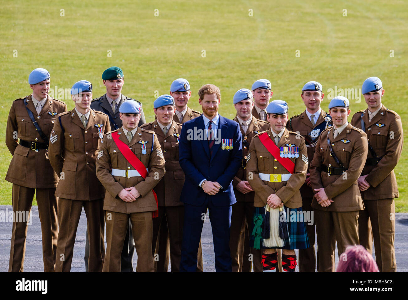 Prince Henry of Wales KCVO at the Museum of Army Flying, Middle Wallop ...