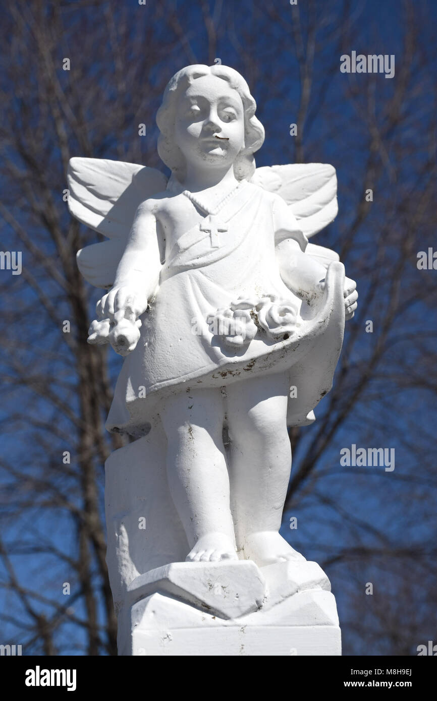 A white angel Stock Photo - Alamy