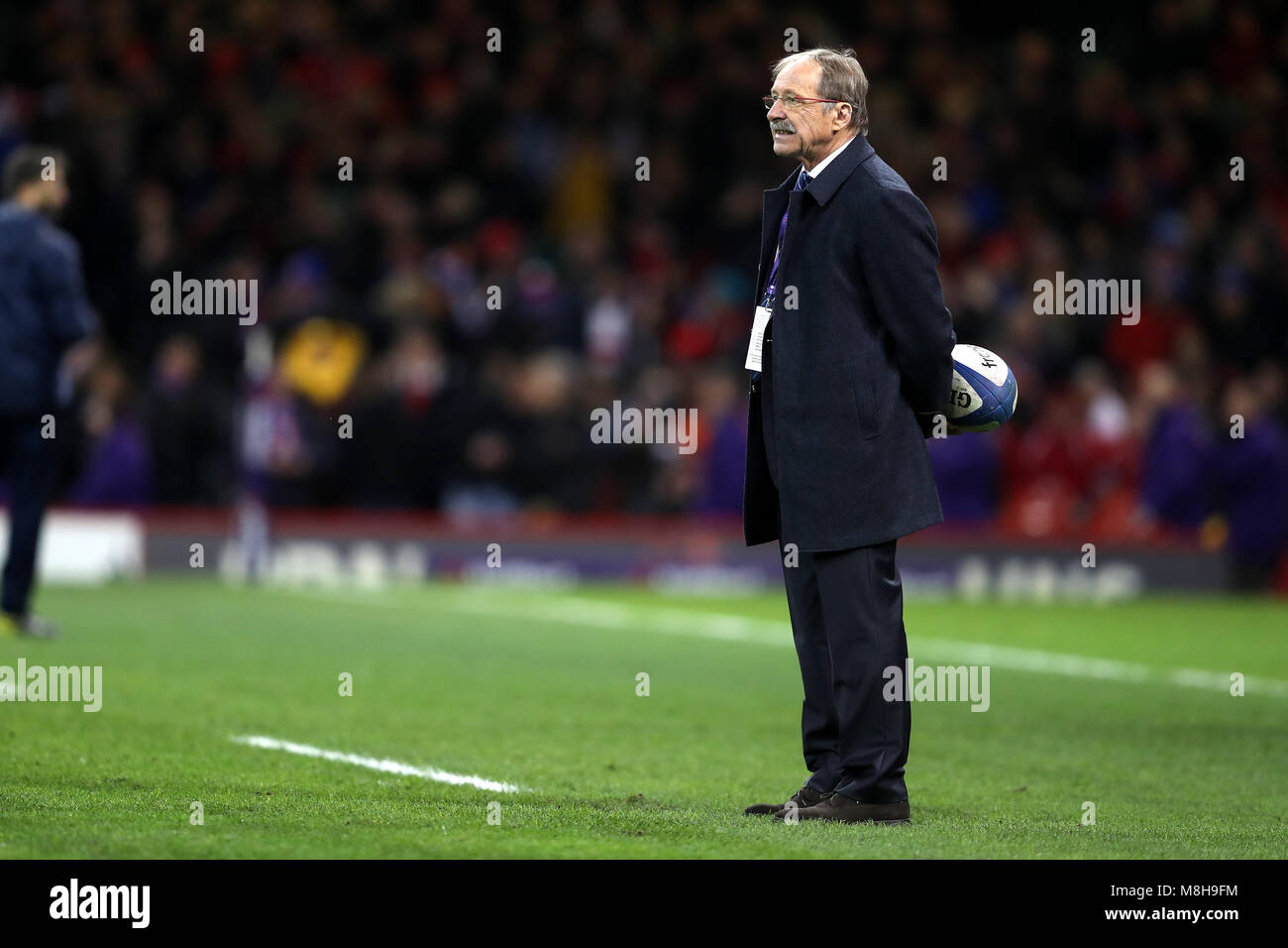 France head coach Jacques Brunel prior to the NatWest 6 Nations match ...