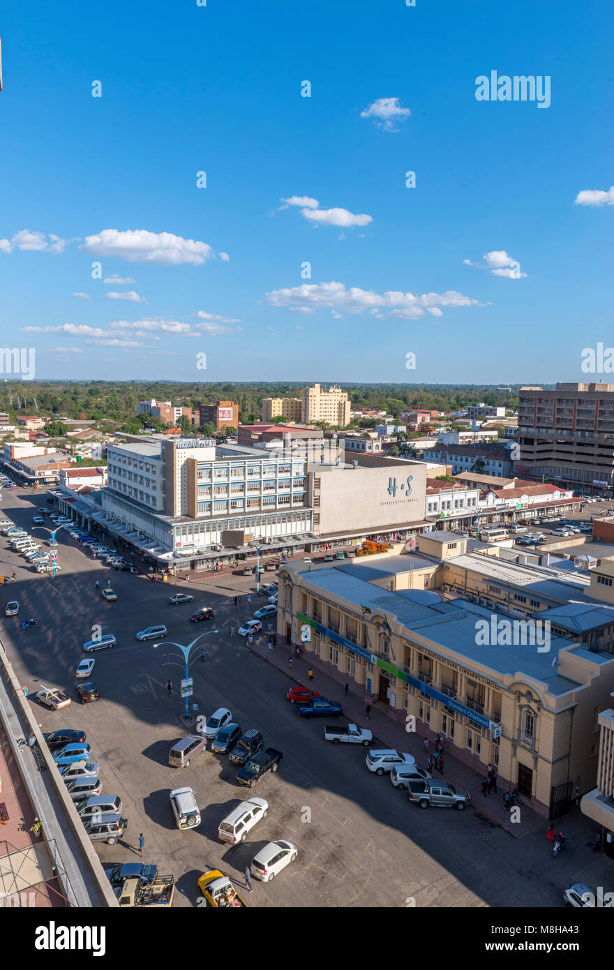 A landscape of Bulawayo CBD, Zimbabwe Stock Photo - Alamy
