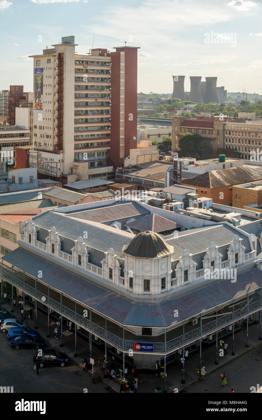 A landscape of Bulawayo CBD, Zimbabwe Stock Photo - Alamy
