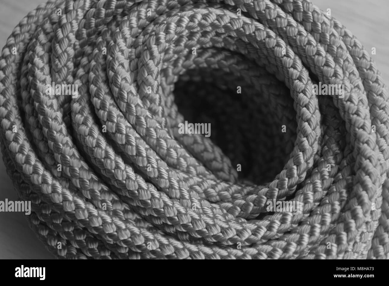 Nylon ropes Black and White Stock Photos & Images - Alamy