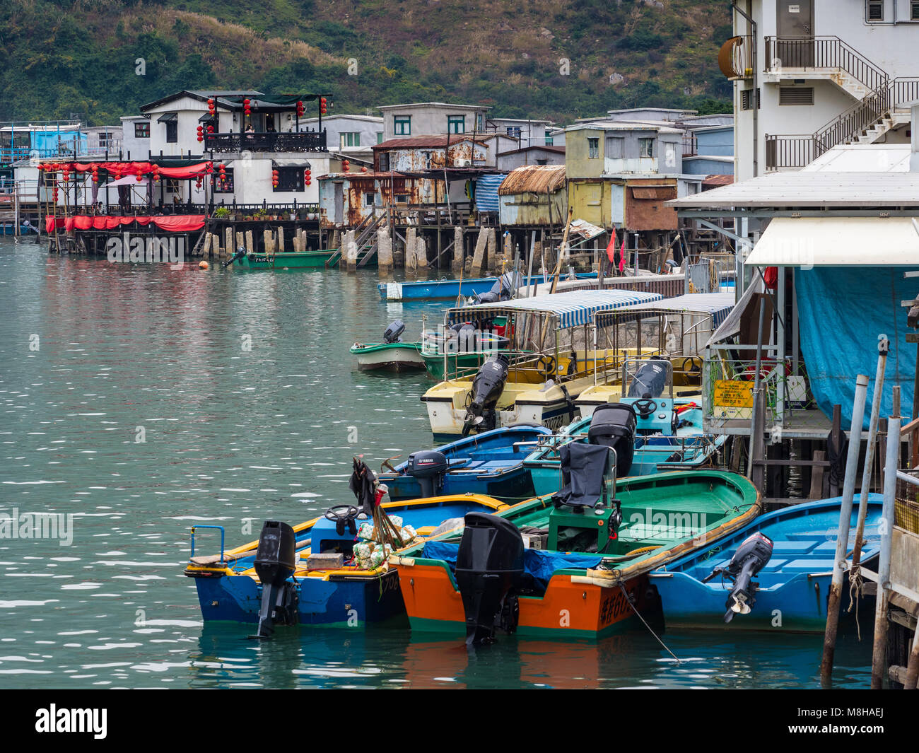Tai O fishing village on Lantau Island Hong Kong, famous for its ...