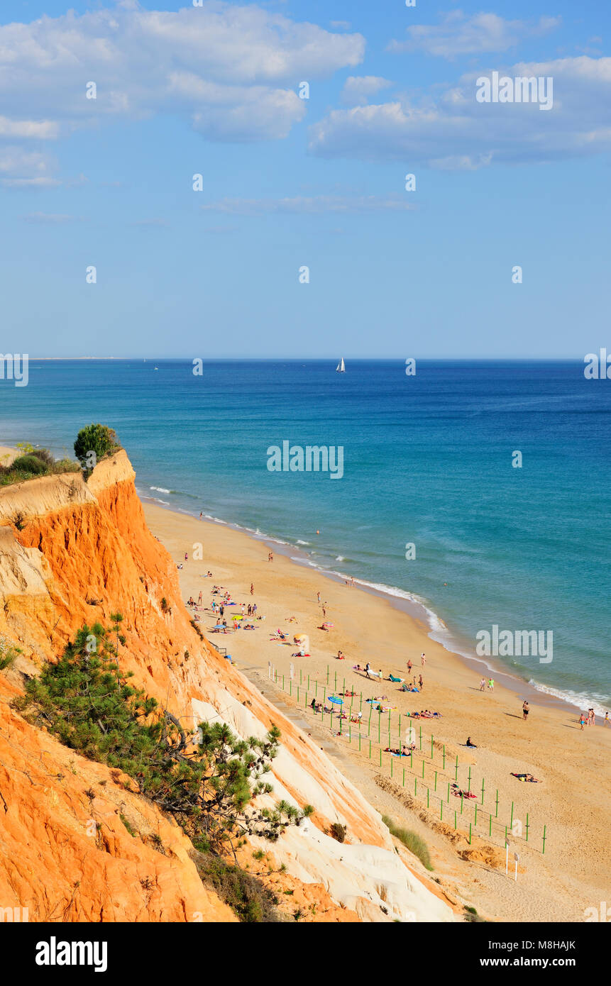 Falésia beach. Algarve, Portugal Stock Photo - Alamy