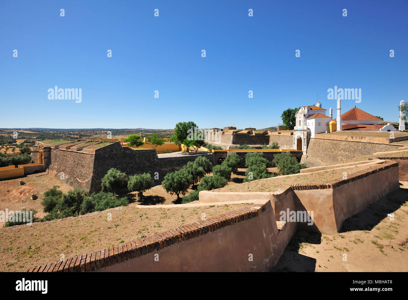 Esquina Gate, one of the entrances of the 17th century to go to Elvas ...