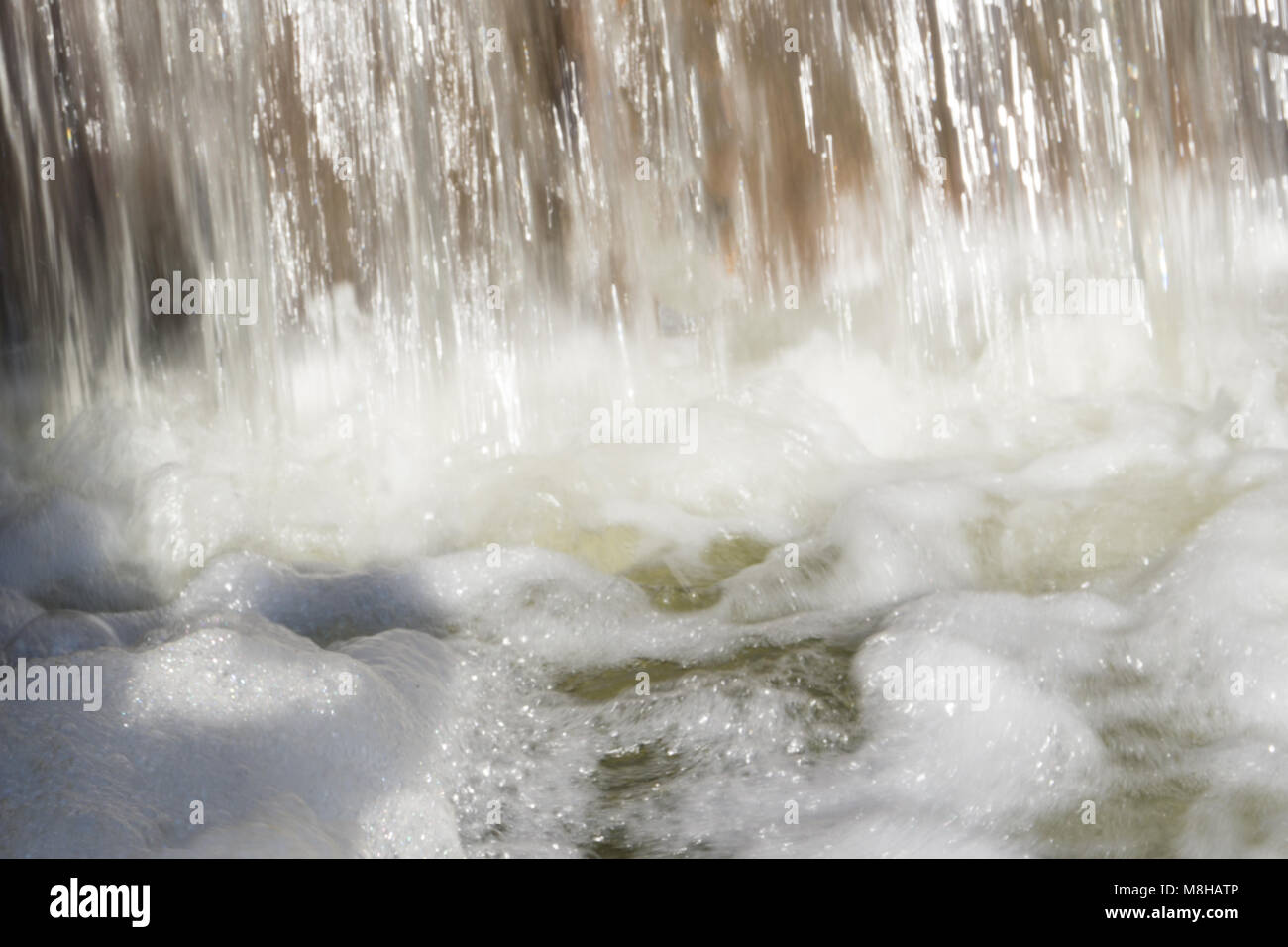 a drop of water from above in the nature of a jet Stock Photo - Alamy