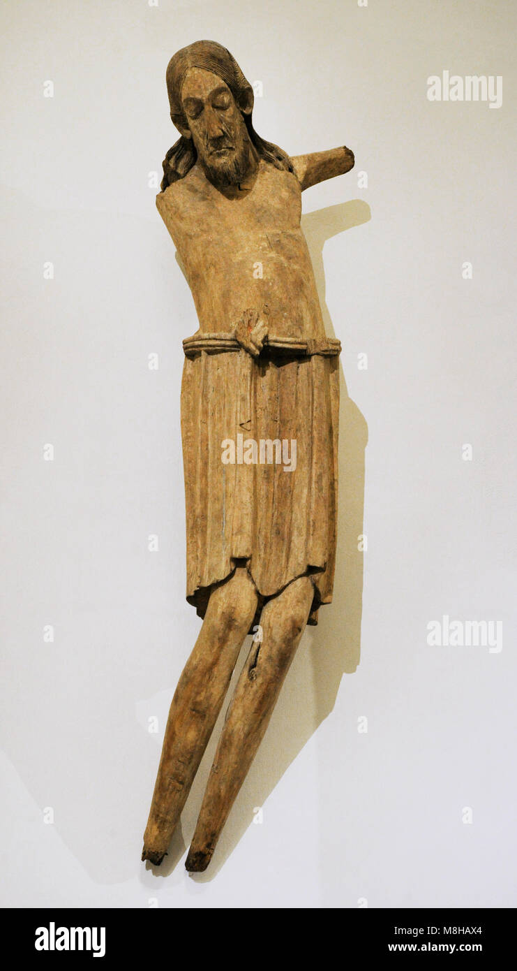 Crucifix from St. Georg. Cologne, last third of the 11th century ...