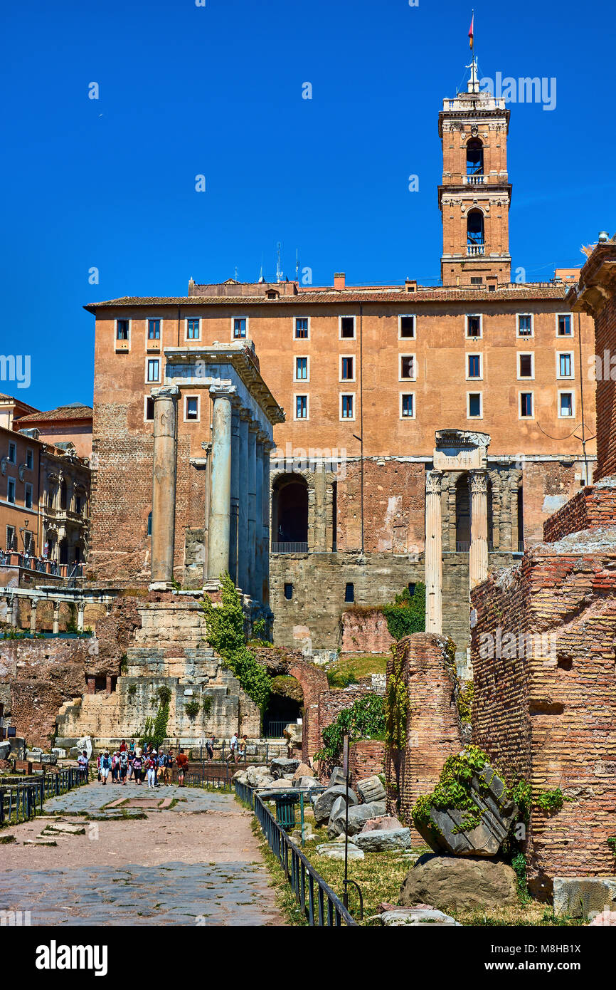 Tabularium rome hi-res stock photography and images - Alamy