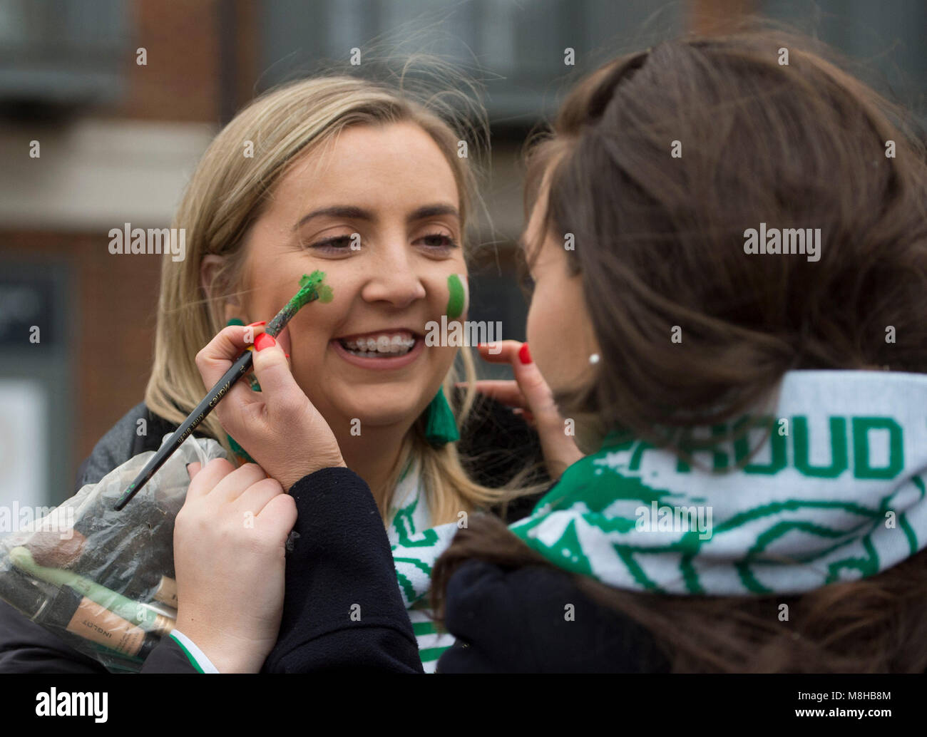 Irish fan hi-res stock photography and images - Alamy
