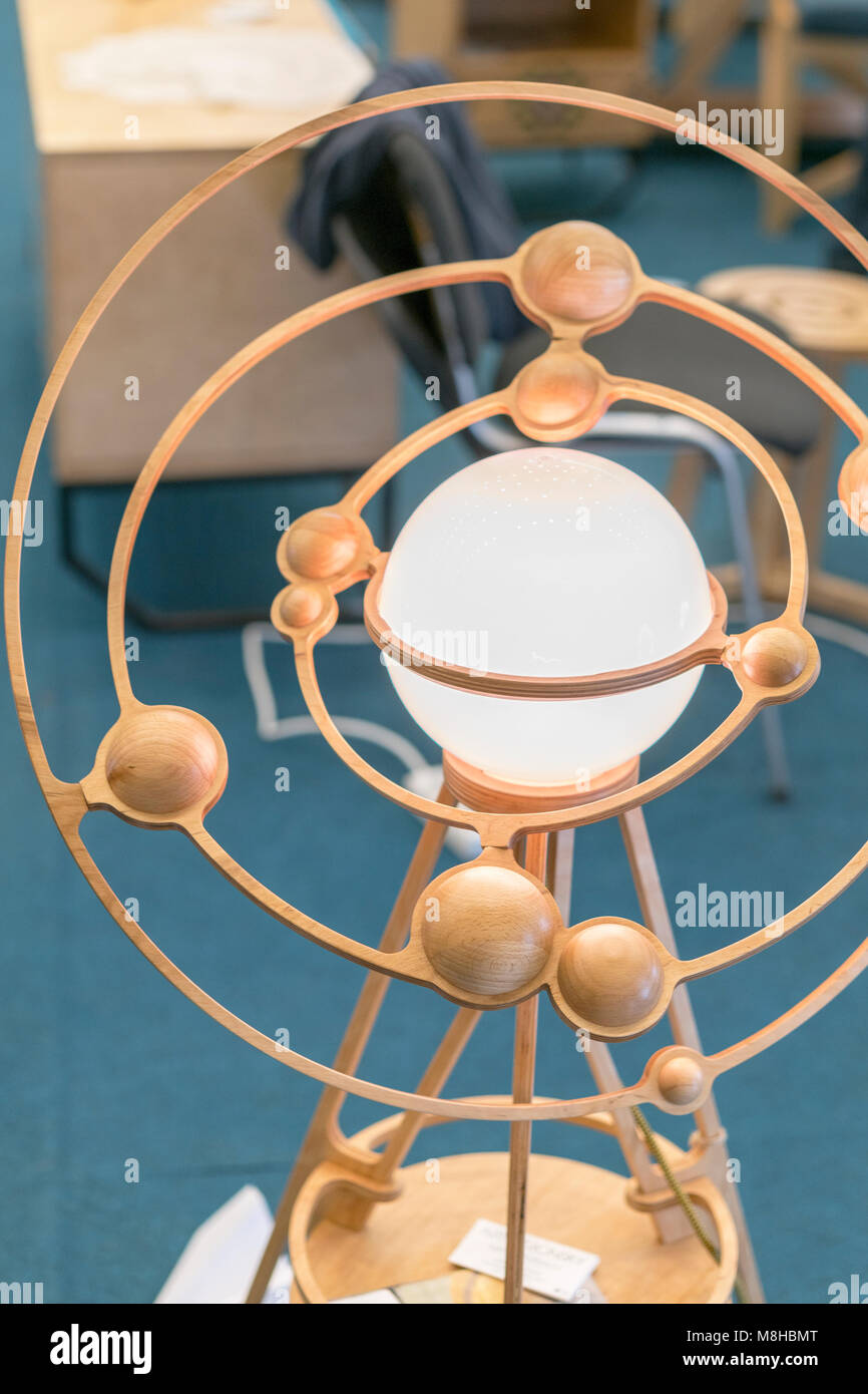 Children's night light in the form of a solar system Stock Photo - Alamy