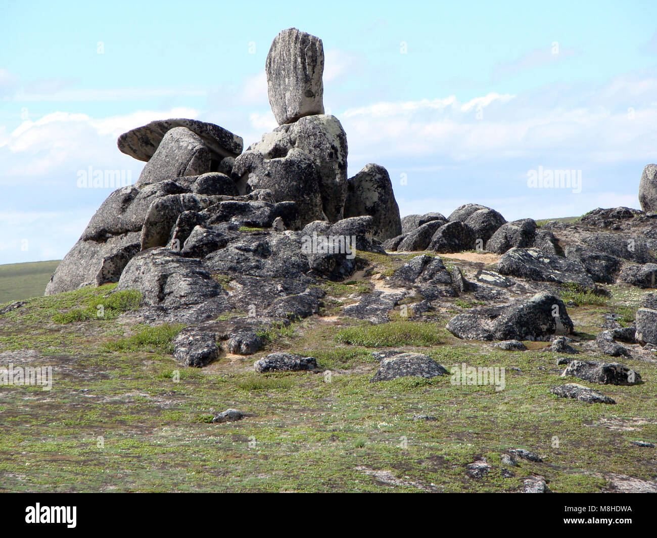 Little Drummer Boy Tor. This tor, known as the Drummer Boy is a ...