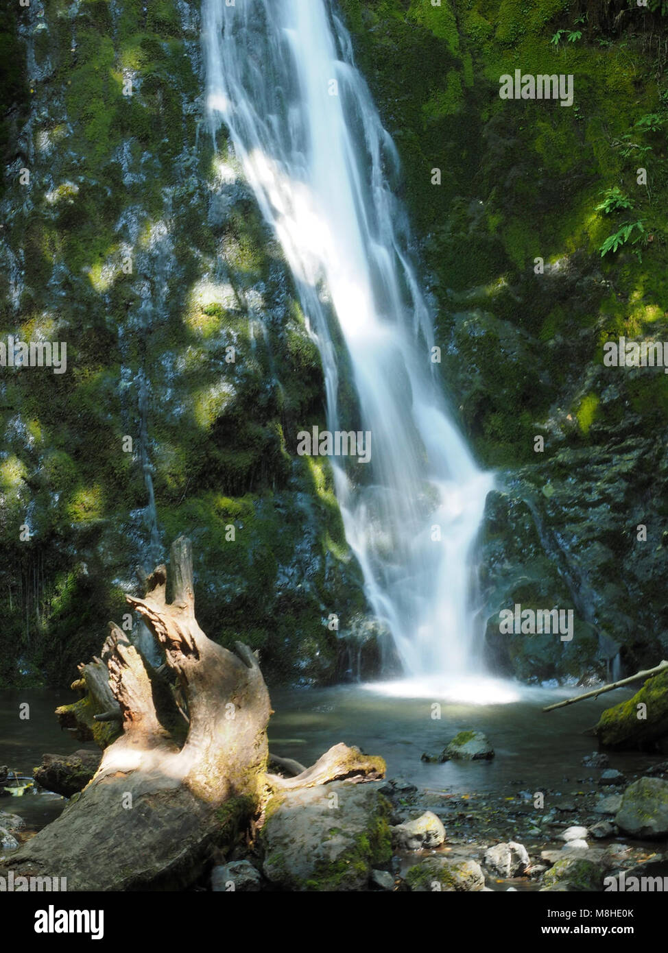 madison falls misty water scenic Stock Photo - Alamy