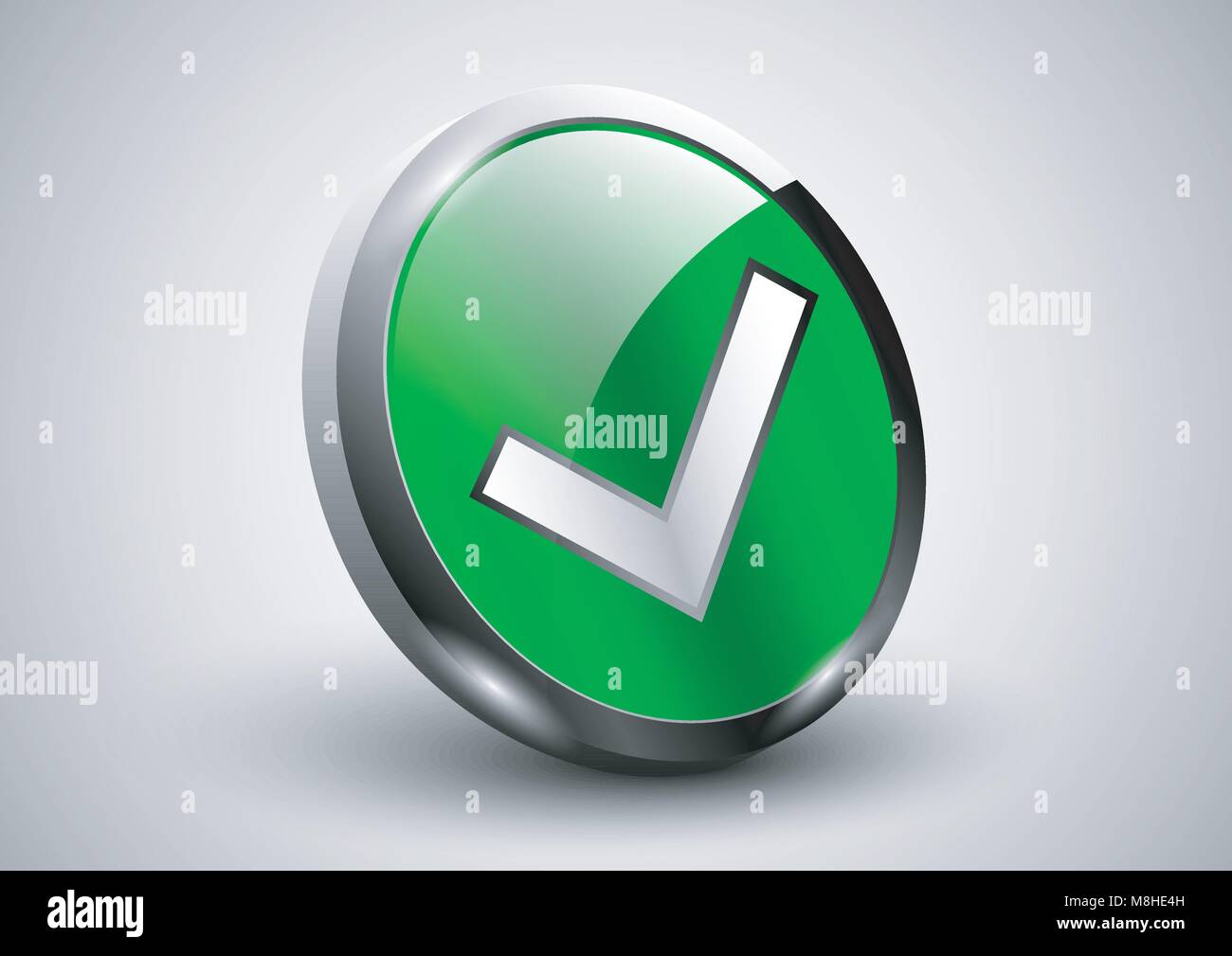 Green checklist logo hi-res stock photography and images - Alamy