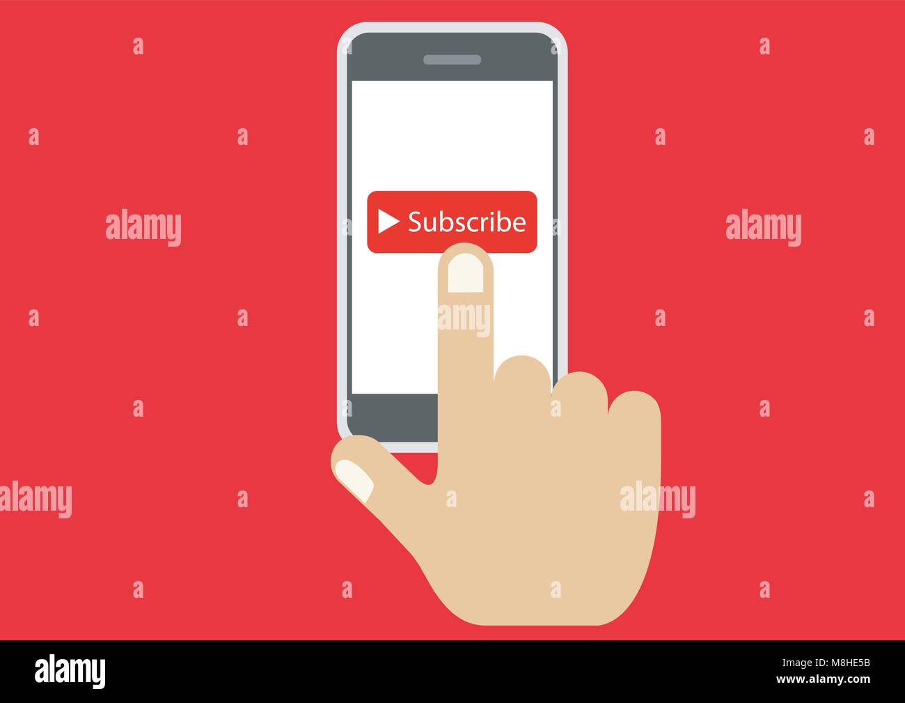 Mobile advertising vector vectors hi-res stock photography and images ...