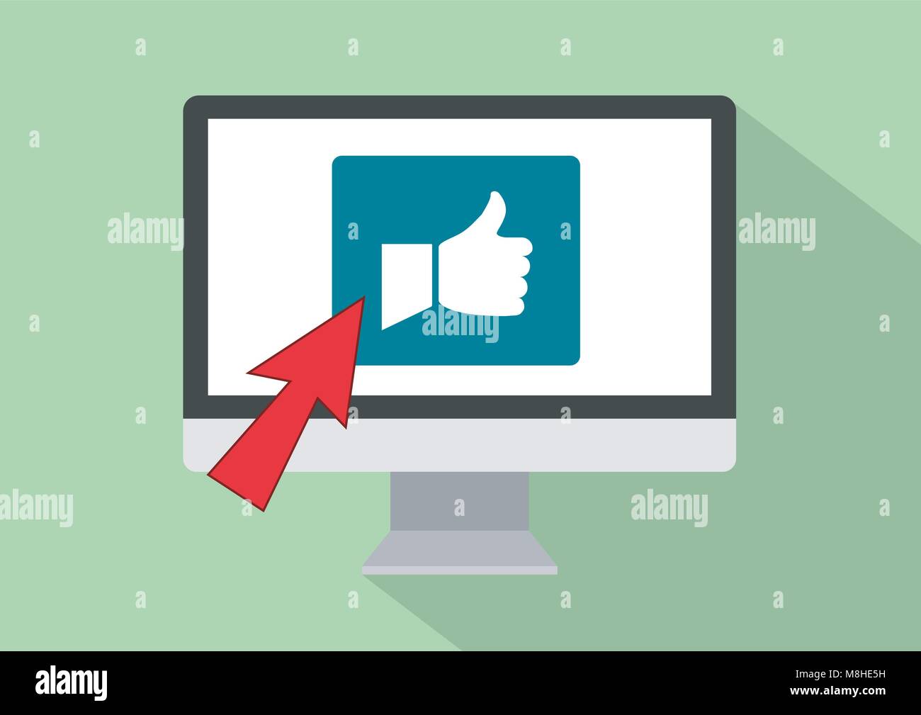 Follows her Stock Vector Images - Alamy