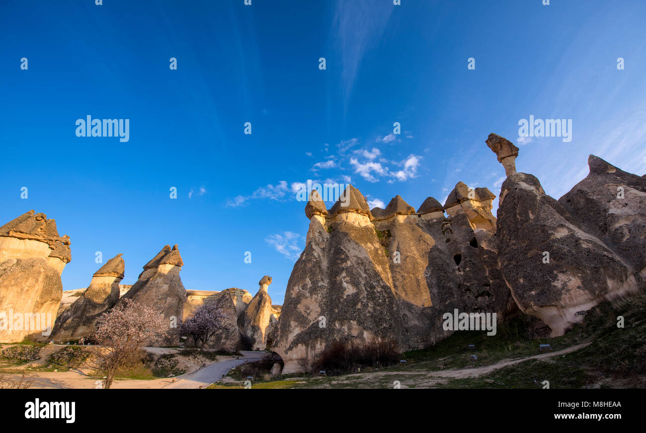 Cappadocia Turkey Popular Touristic Landscape Stock Photo - Alamy