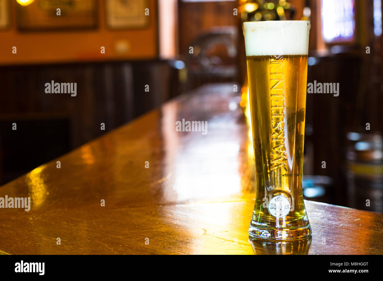 Warsteiner premium beer hi-res stock photography and images - Alamy
