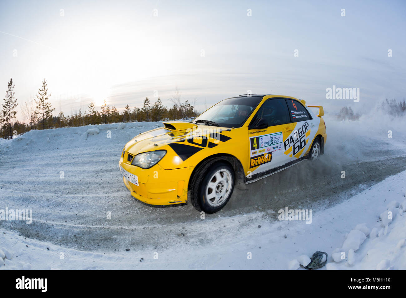 Rally car subaru impreza wrx hi-res stock photography and images - Alamy