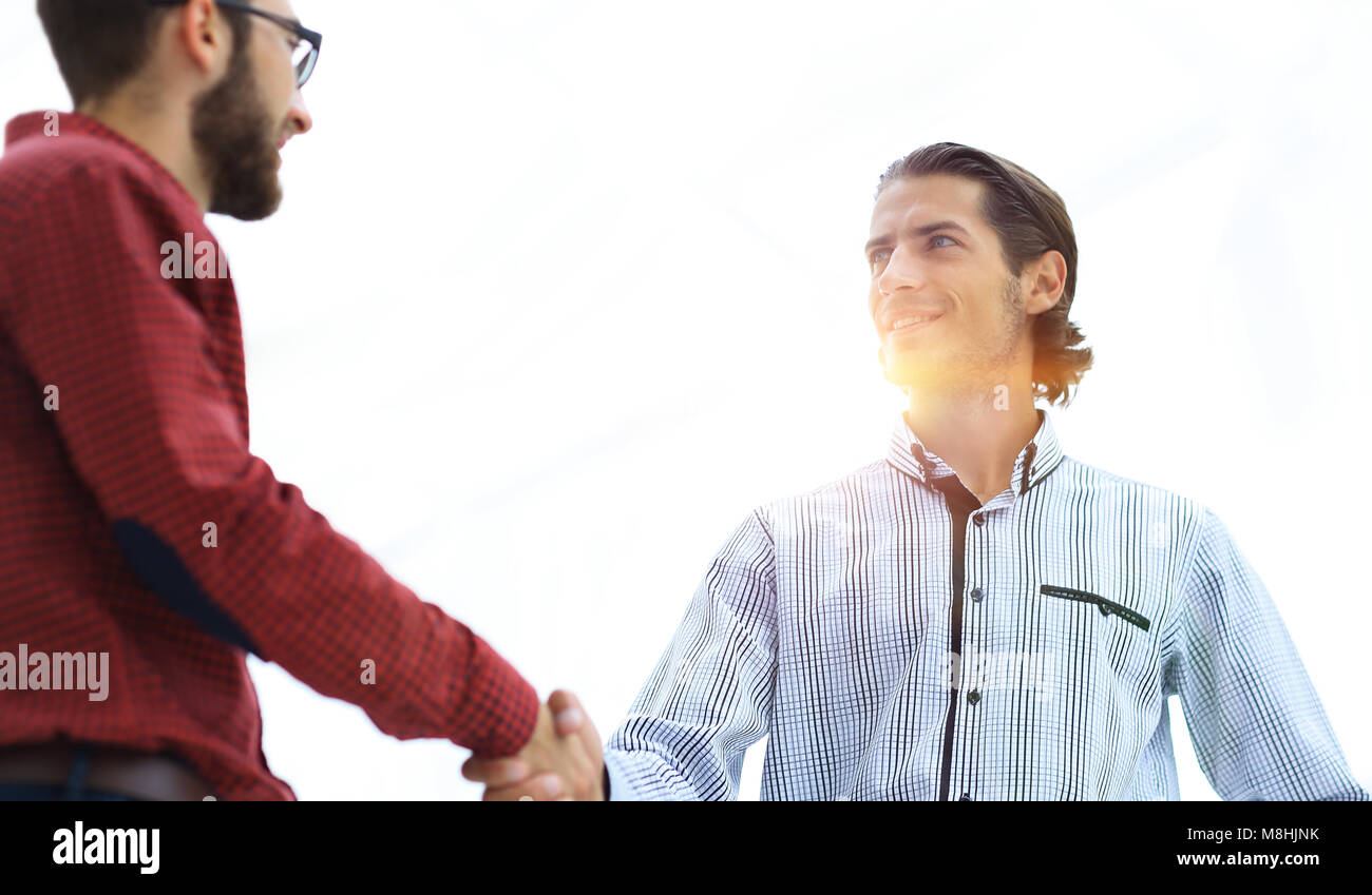 handshake members of the business team Stock Photo - Alamy
