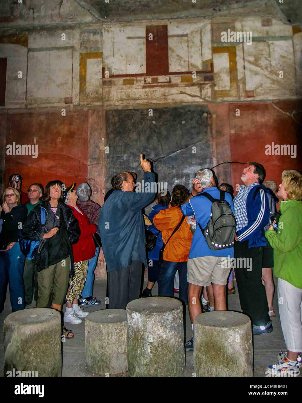 Pompeii tourist guide hi-res stock photography and images - Alamy
