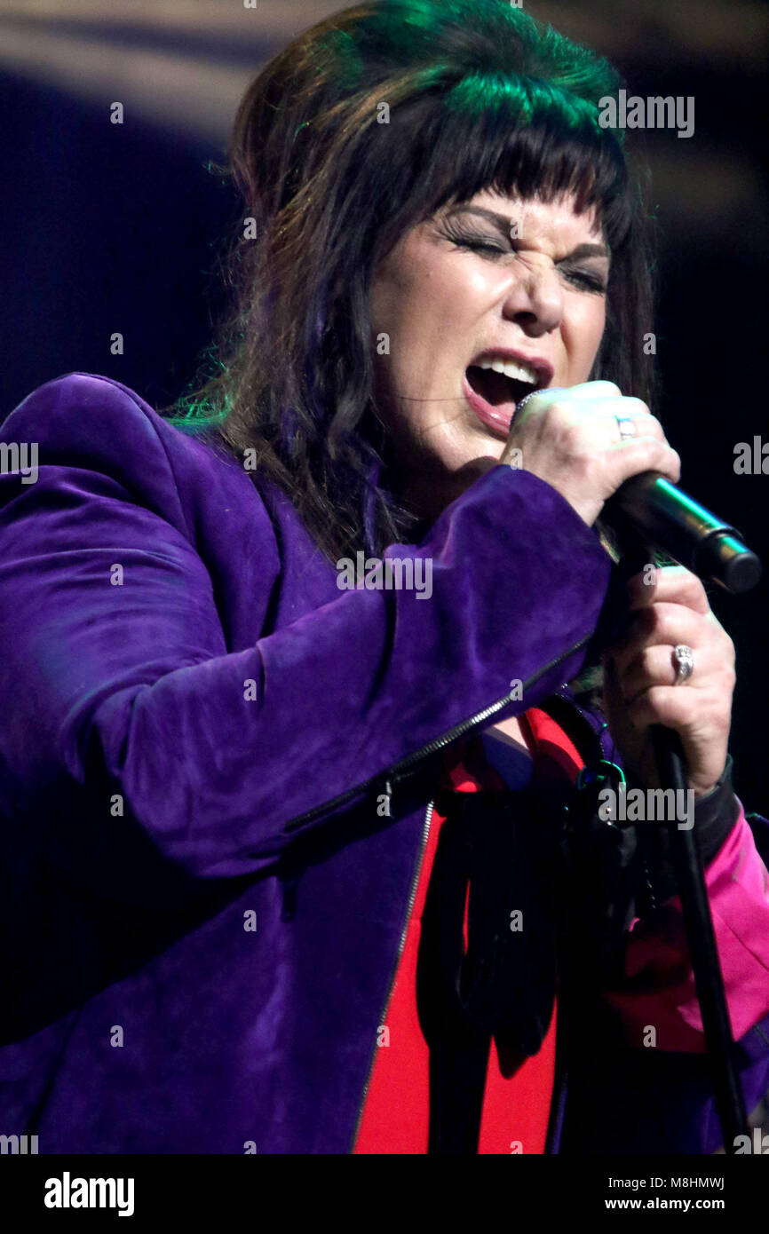 March 15, 2018 - New York City, New York, U.S. - Singer ANN WILSON from ...