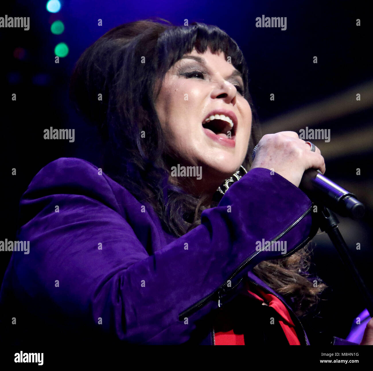 March 15, 2018 - New York City, New York, U.S. - Singer ANN WILSON from ...