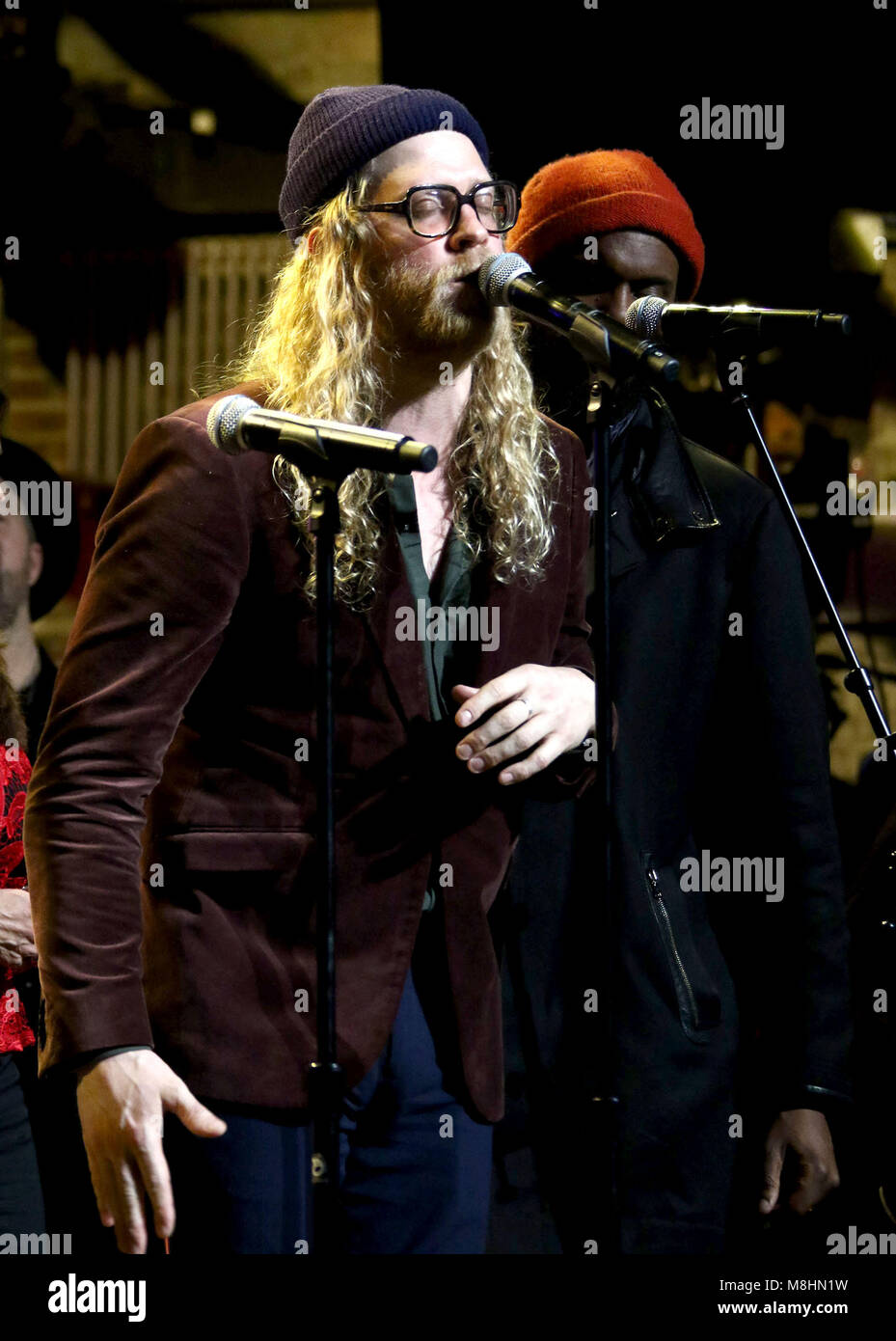 March 15, 2018 - New York City, New York, U.S. - Singer ALLEN STONE and ...