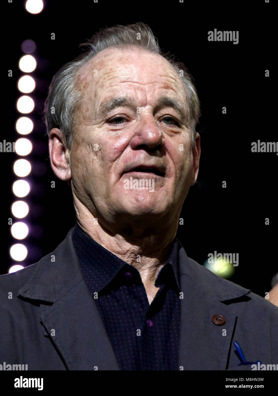 New York City, New York, USA. 15th Mar, 2018. Comedian BILL MURRAY seen ...