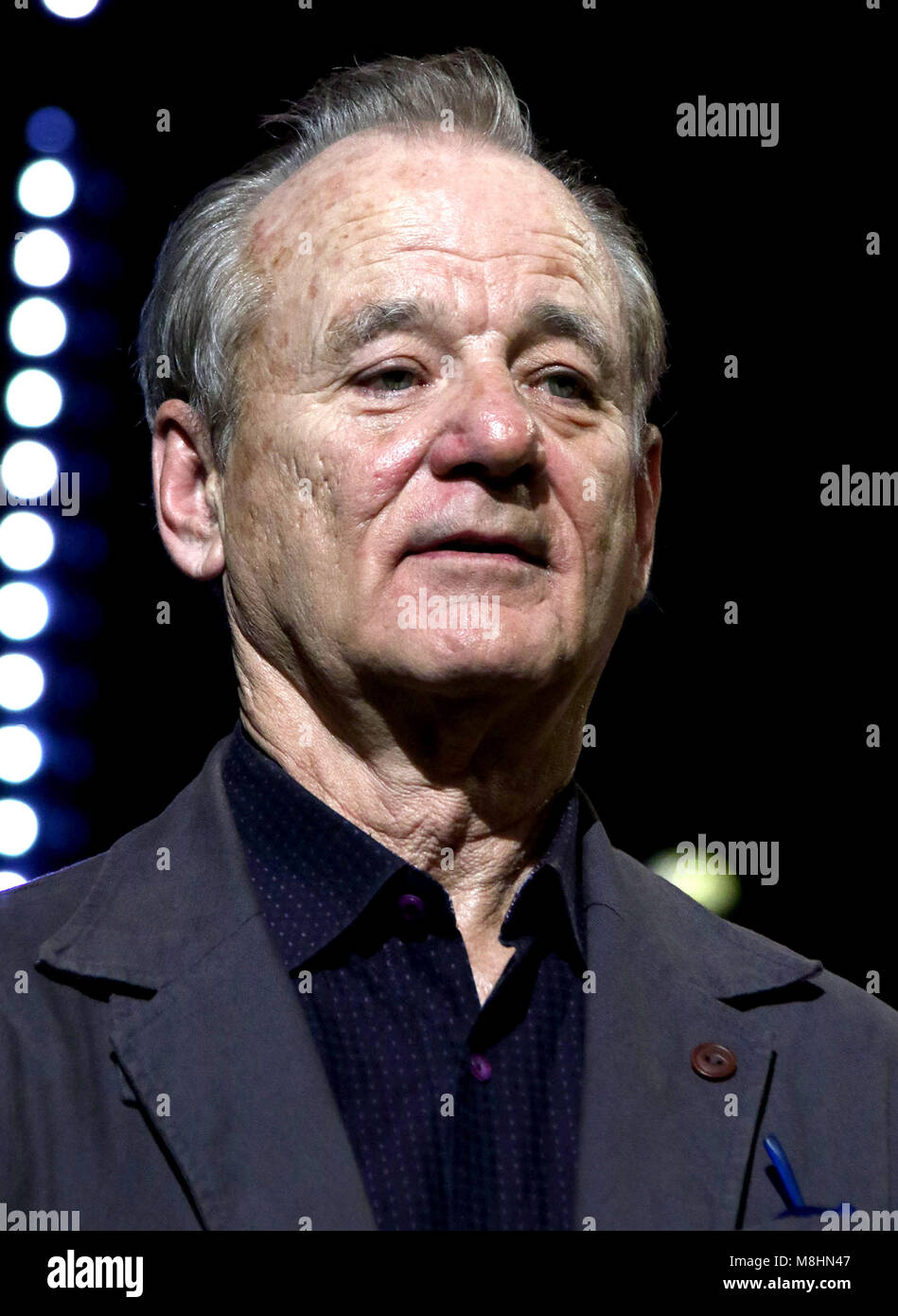 New York City, New York, USA. 15th Mar, 2018. Comedian BILL MURRAY seen ...