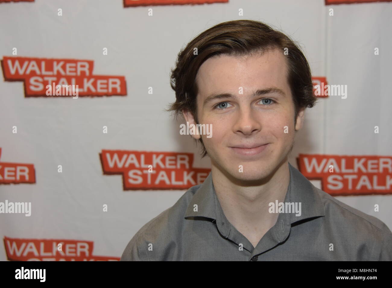 MANNHEIM, GERMANY - MARCH 17: Actor Chandler Riggs (Carl on The Walking ...