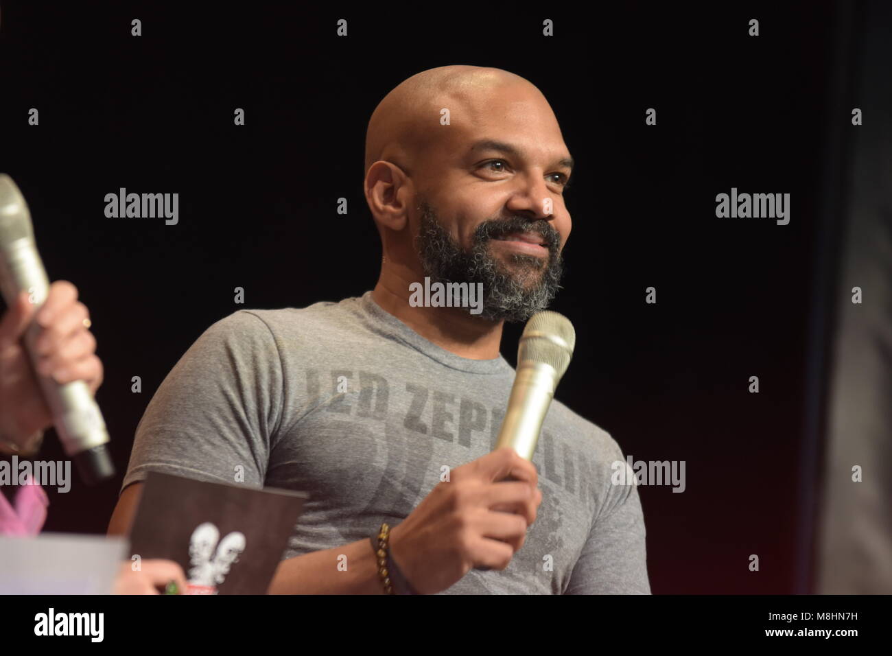 MANNHEIM, GERMANY - MARCH 17: Actor Khary Payton (Ezekiel on The ...