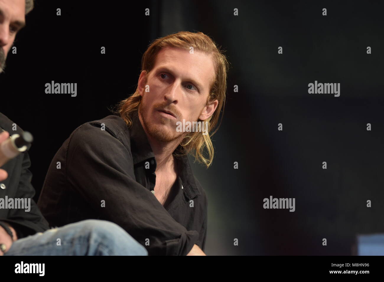 MANNHEIM, GERMANY - MARCH 17: Actor Austin Amelio (Dwight on The ...