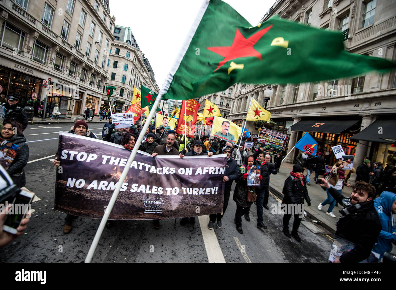 Flag Of The Womens Protection Units High Resolution Stock Photography ...