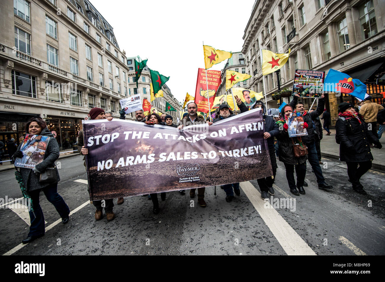 Flag Of The Womens Protection Units High Resolution Stock Photography ...