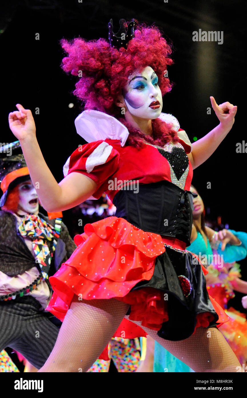 Move It 2018. Dancers from Jelli Studios perform on the main stage ...