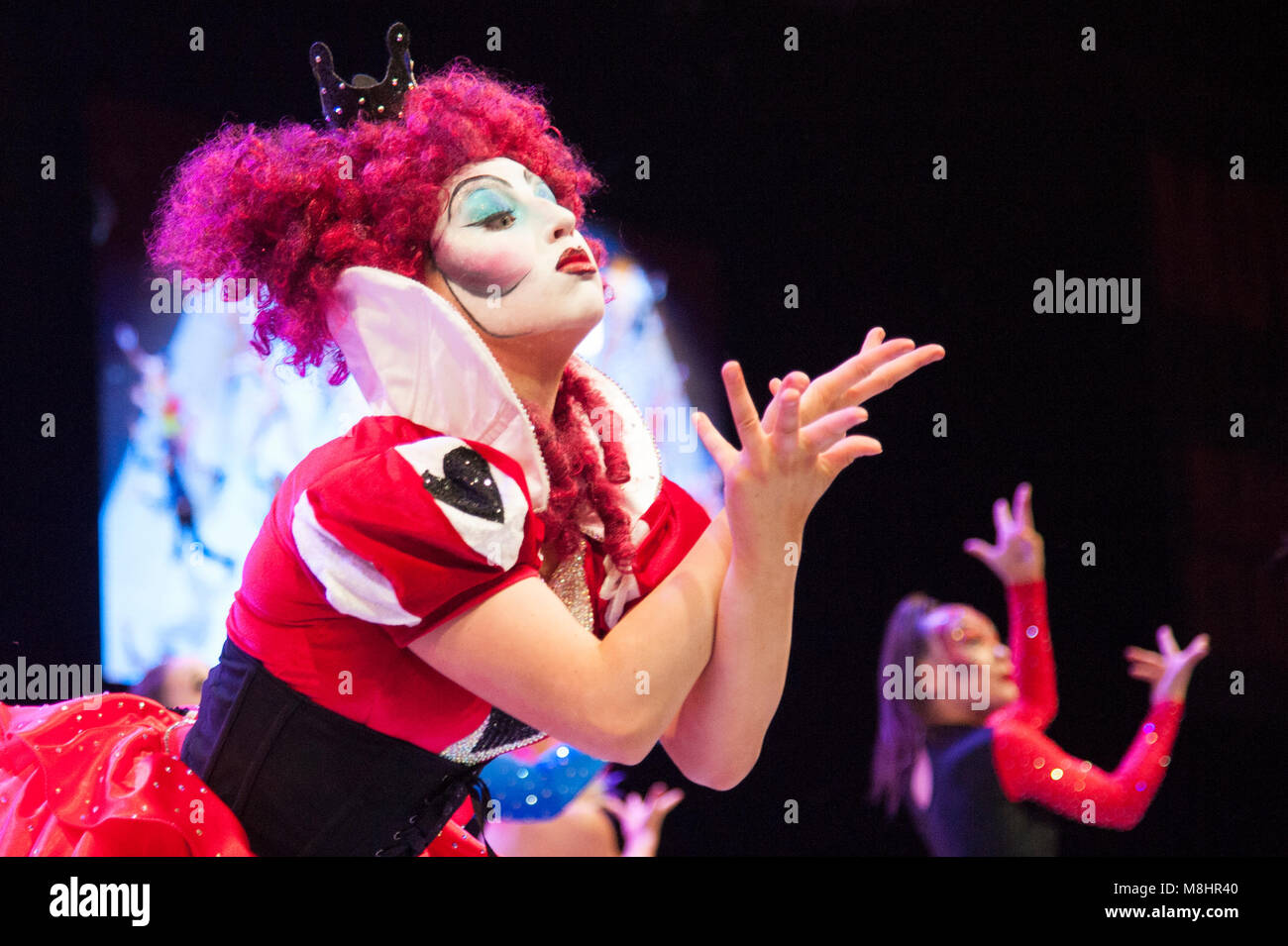 Move It 2018. Dancers from Jelli Studios perform on the main stage ...