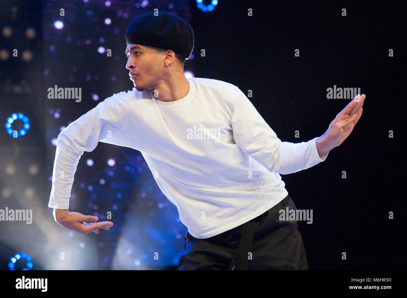 Jodelle Douglas, BBC Young Dancer Finalist, performs on the main stage ...
