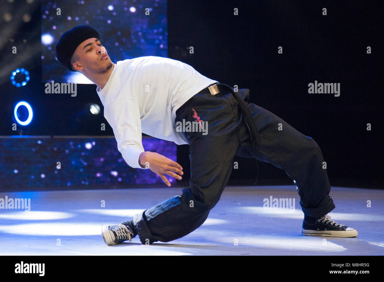 Jodelle Douglas, BBC Young Dancer Finalist, performs on the main stage ...