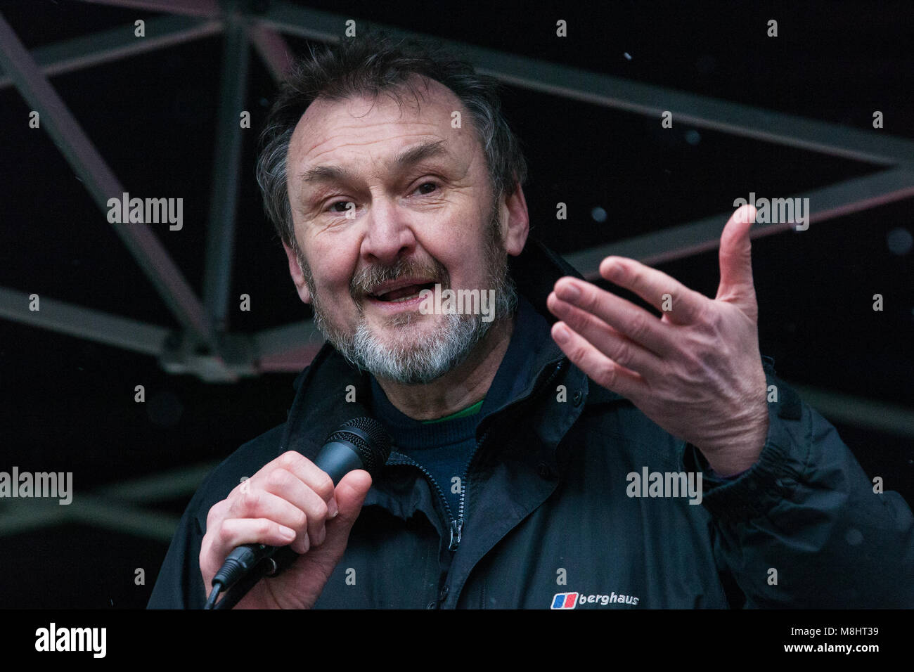 London, UK. 17th March, 2018. Kevin Courtney, Joint General Secretary ...