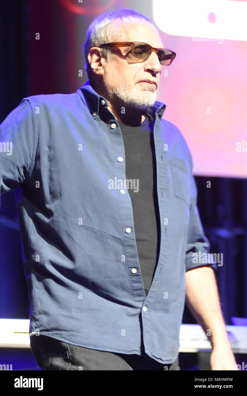 New York New York, USA. 15th Mar, 2018. DONALD FAGEN performing at Love ...