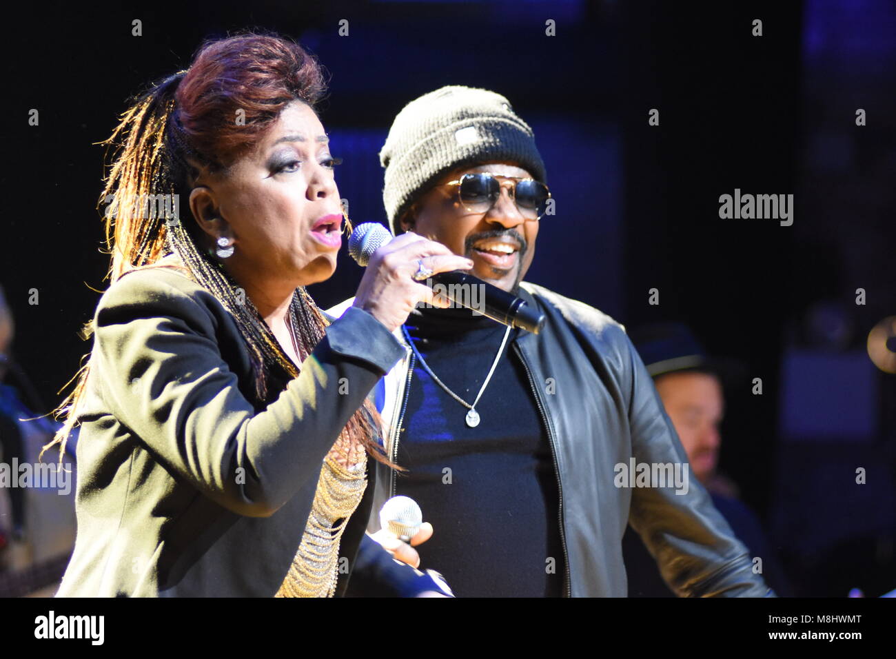 New York New York, USA. 15th Mar, 2018. VALERIE SIMPSON performing at ...