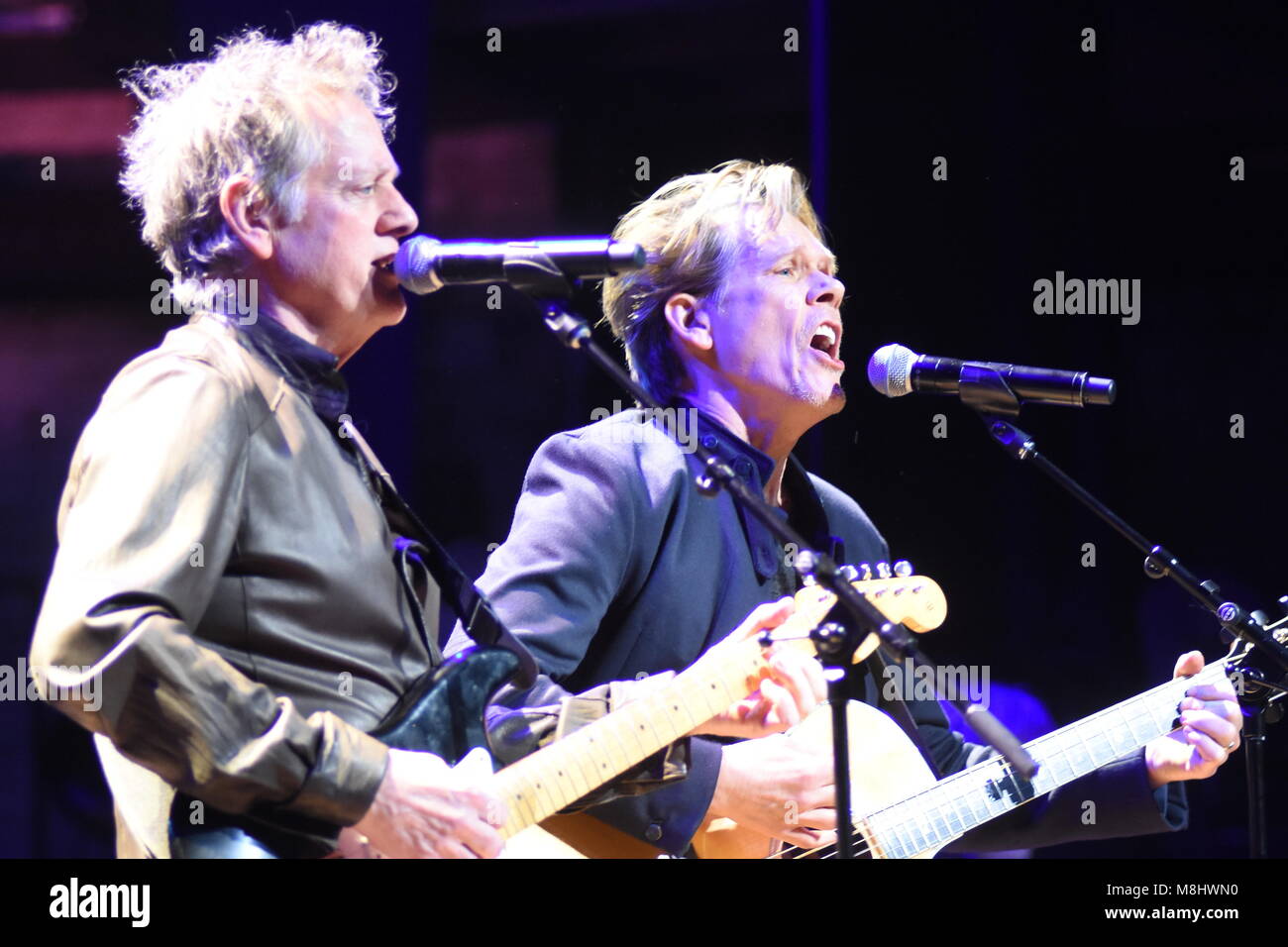 New York New York, USA. 15th Mar, 2018. THE BACON BROTHERS performing ...