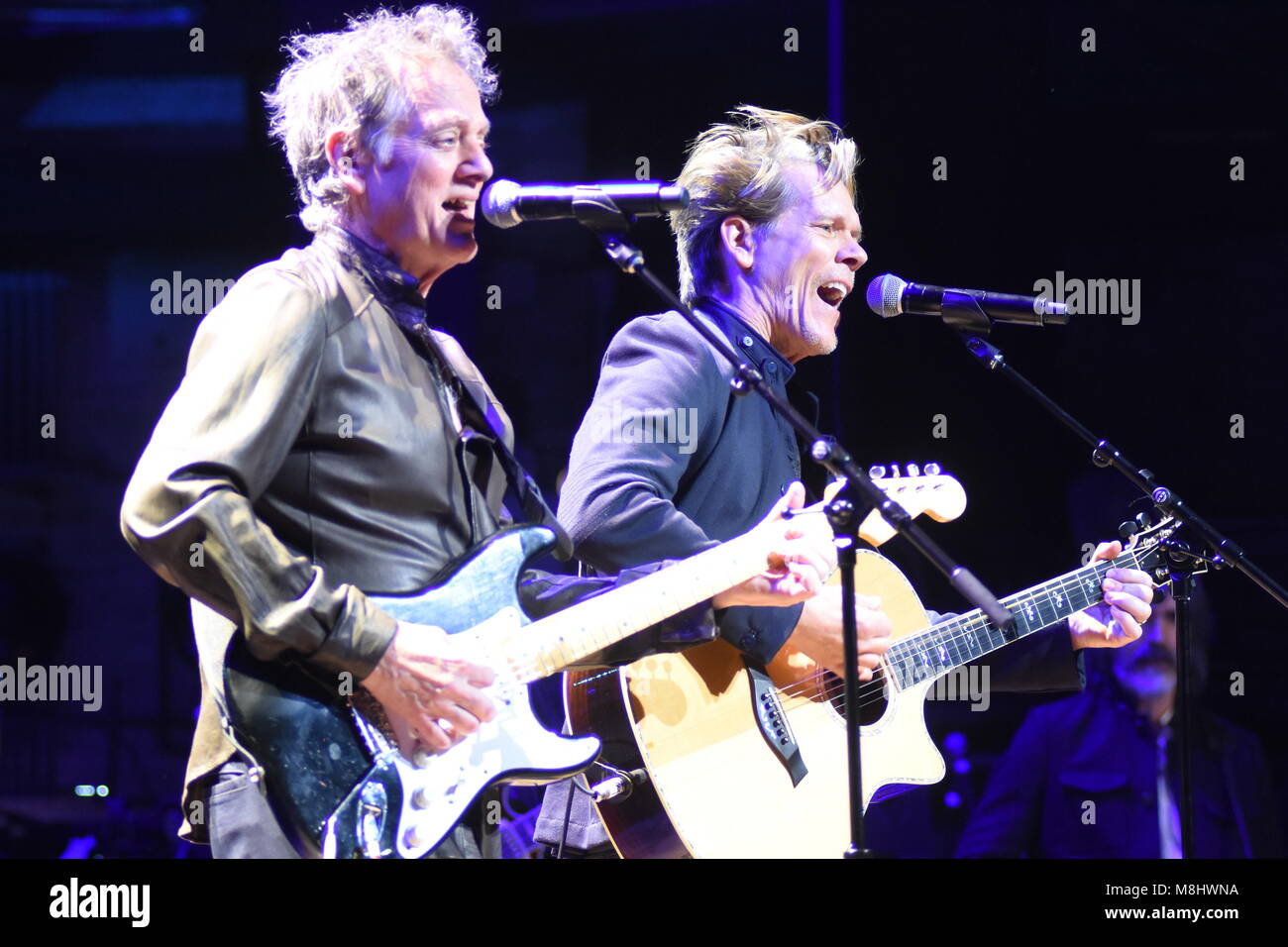New York New York, USA. 15th Mar, 2018. THE BACON BROTHERS performing ...
