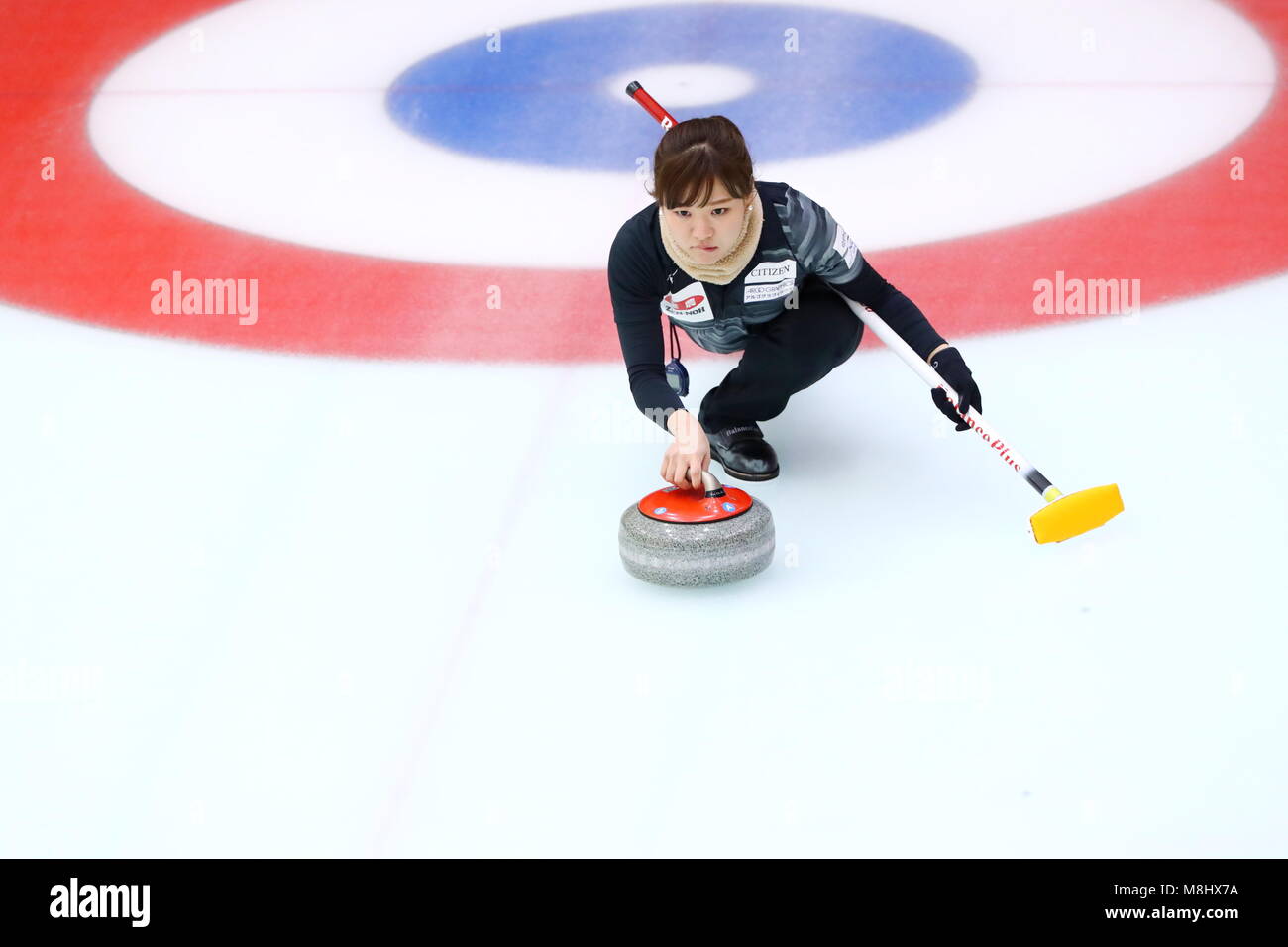 Michigin Dream Stadium Curling Hall, Aomori, Japan. 17th Mar, 2018 ...