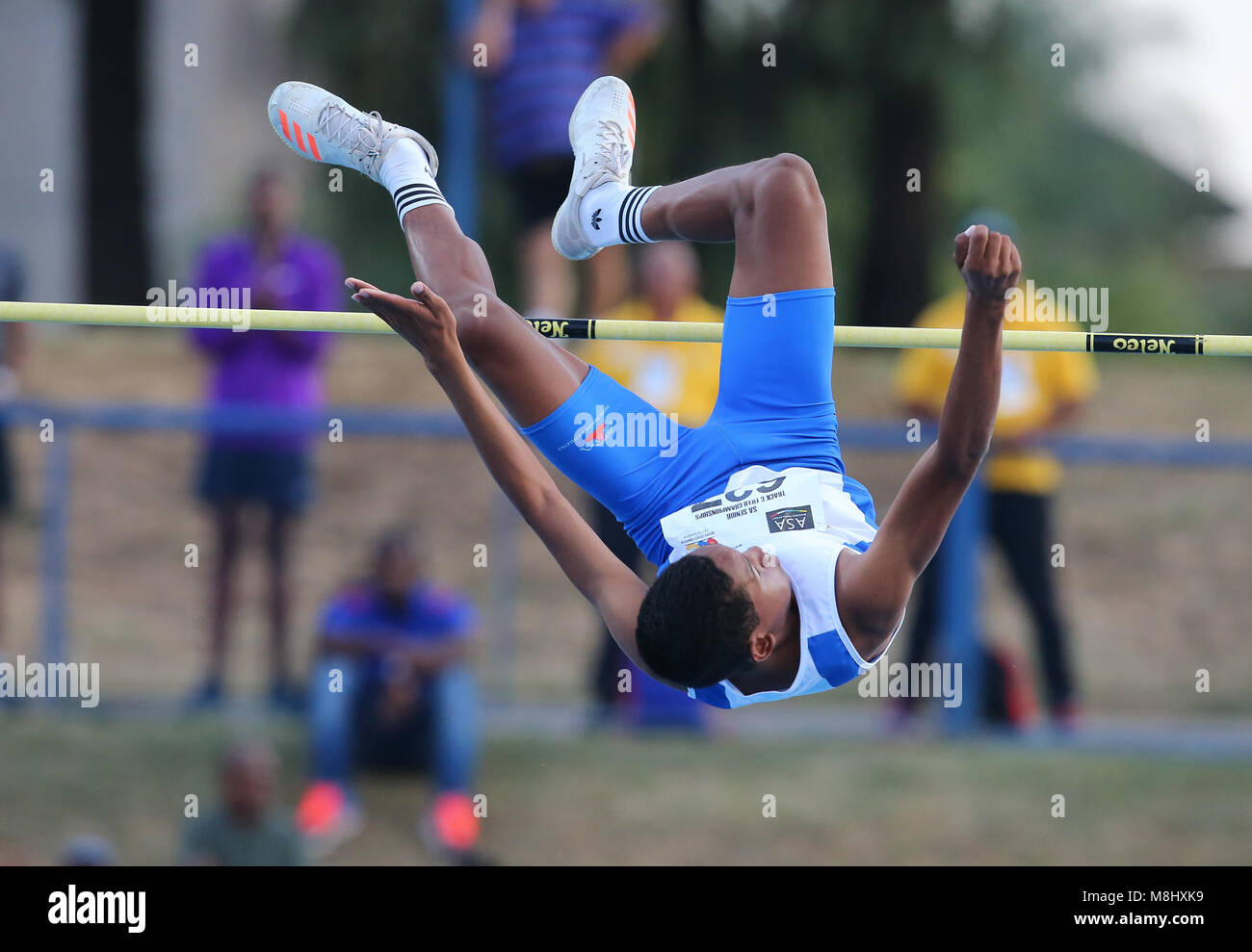 PRETORIA, SOUTH AFRICA - March 16: Breyton Poole in the final of the ...